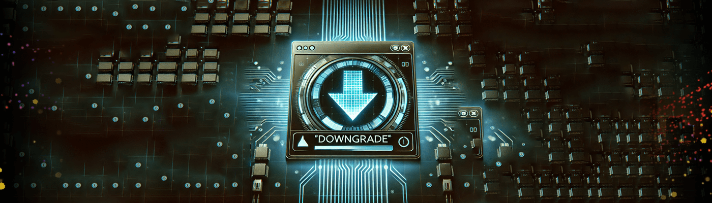 O Que é um Downgrade - Hand Code Solutions